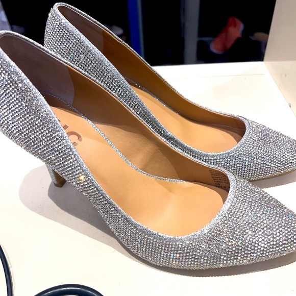 Shoes | Size 6 Diamond Sparkle Wedding Shoes | Poshmark